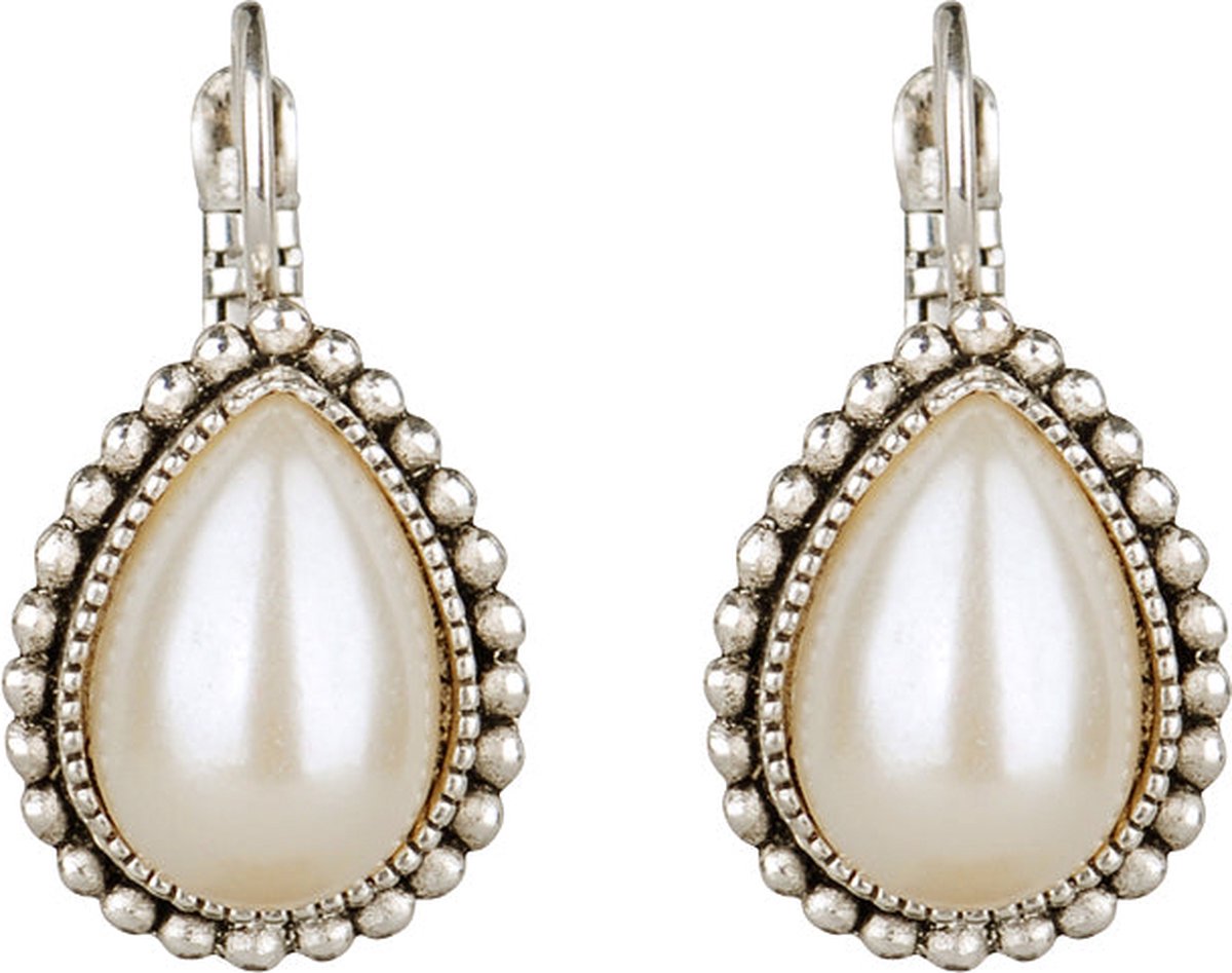 Camps & Camps Oorbellen 1D552PE Parel wit | bol.com