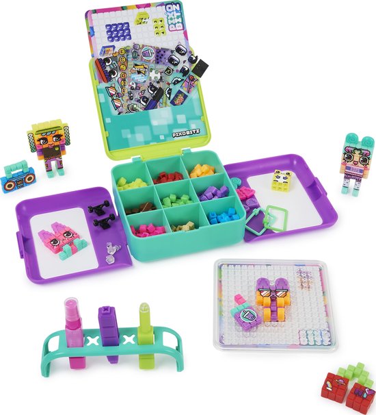 Spin Master Pixobitz - STUDIO PIXEL ART 2D/3D Avec 500 Bitz ...