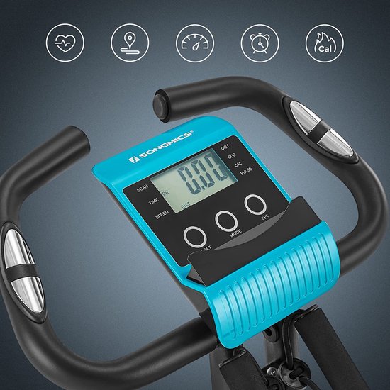 Fitness fiets - Fitnessapparatuur- Home Gym - Hometrainer - Opvouwbaar ...