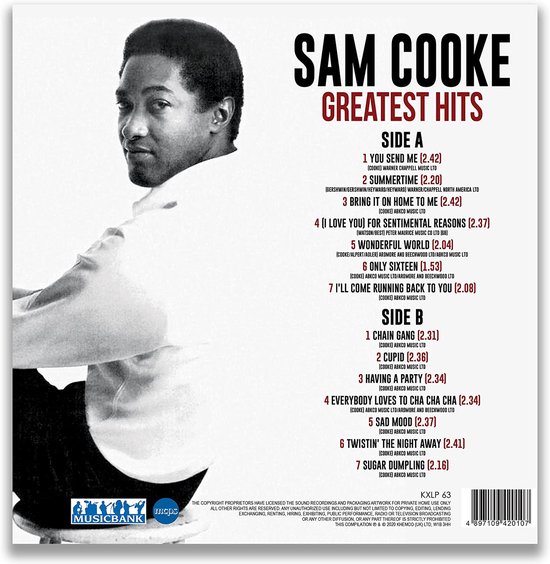 Sam Cooke - Greatest Hits (LP), Sam Cooke | Muziek | bol