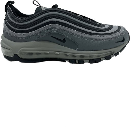 Nike - Air max 97 - Sneakers - Mannen - Zwart/Grijs - Textiel/Leer ...