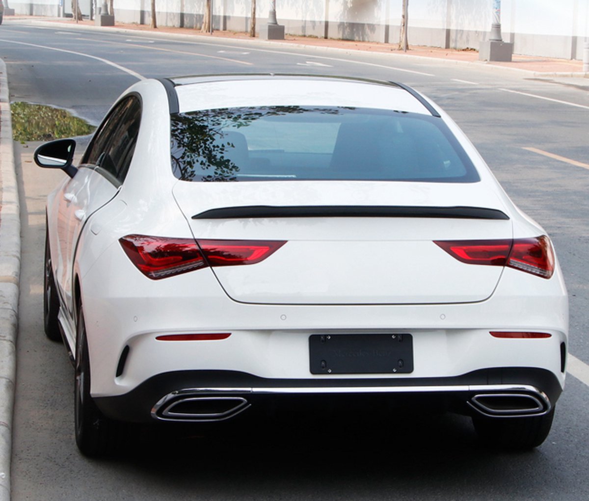 Mercedes CLA C118 W118 Spoiler Achterklep Spoiler Hoogglans Zwart Amg ...