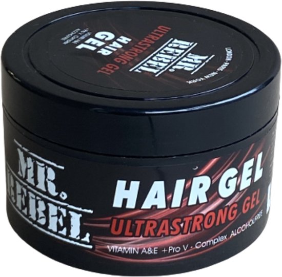 MR. REBEL HAIR GEL ULTRA STRONG GEL 450 ML | bol.com