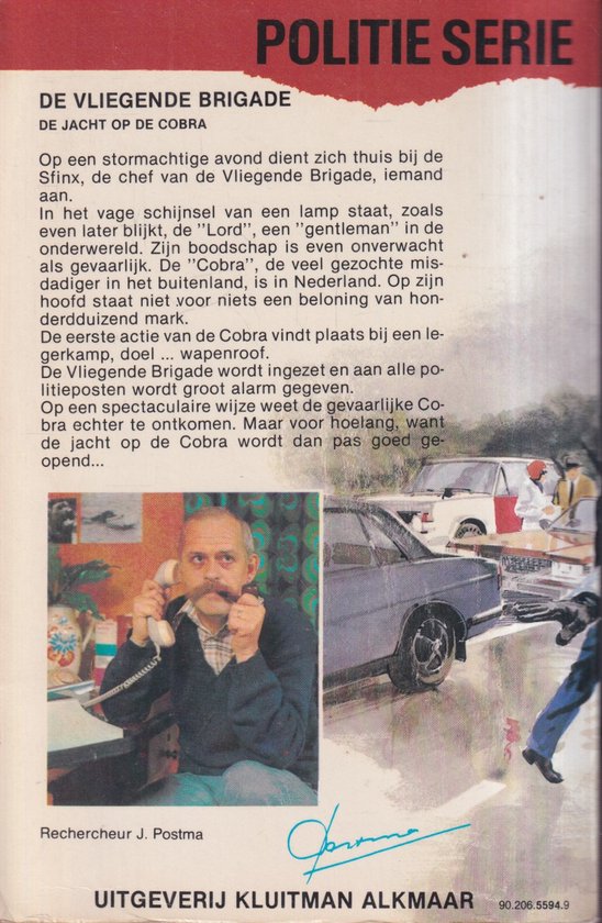 De Vliegende Brigade : De Jacht op de Cobra, Jan Postma | 9789020655940 ...
