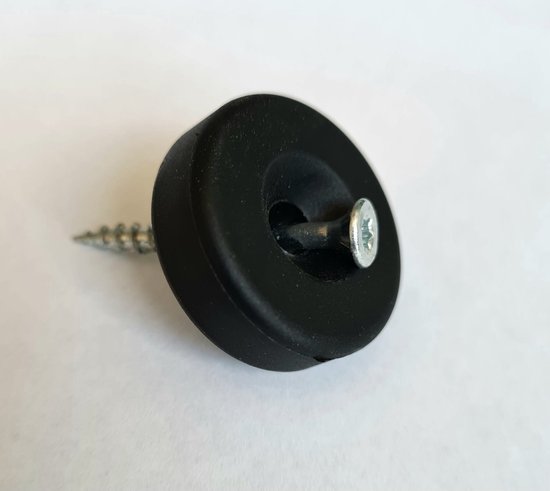 16 STUKS RONDE GLIJNAGELS MET SCHROEF – Meubelglijders rond met schroef ...