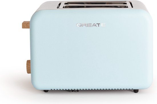 CREATE - Broodrooster - Voor Medium - 6 niveaus - 850W - Pastel Blauw ...