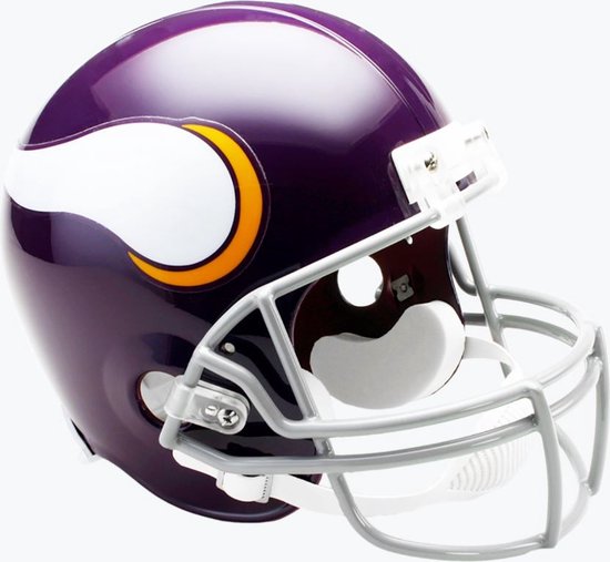 Riddell VSR4 Throwback Minihelm Club Vikings | bol