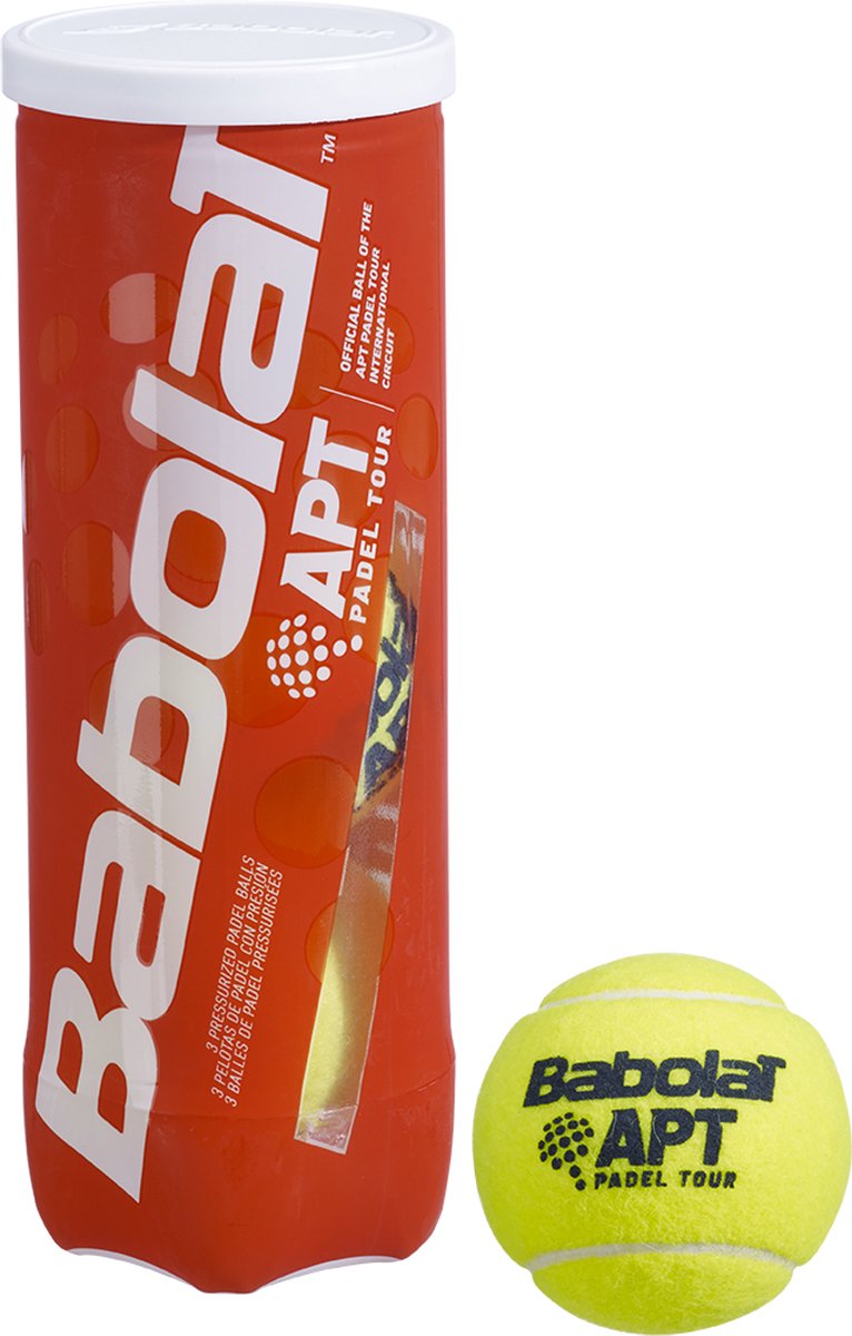 Babolat APT Padel Tour Padelballen padelbal padel 2023. 3 x 3 stuks ...