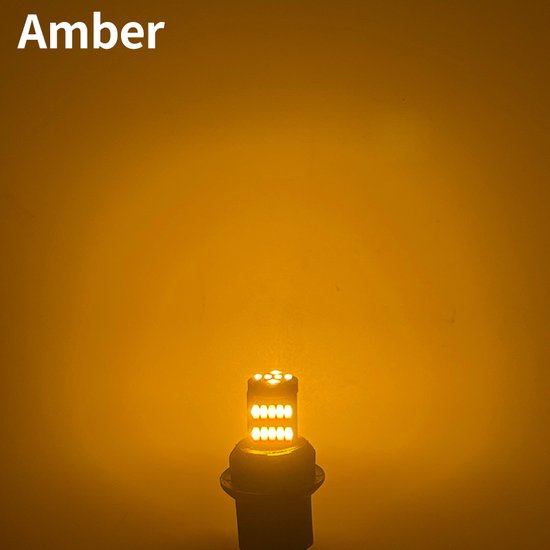 T10 Led Lamp Amber / Oranje (Set 2 stuks) 2100K Canbus 5W5 | 360 Lumen ...