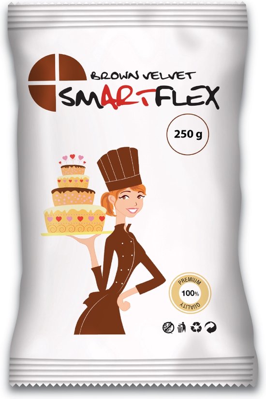SmartFlex - Fondant - Bruin Velvet - 250g | bol.com