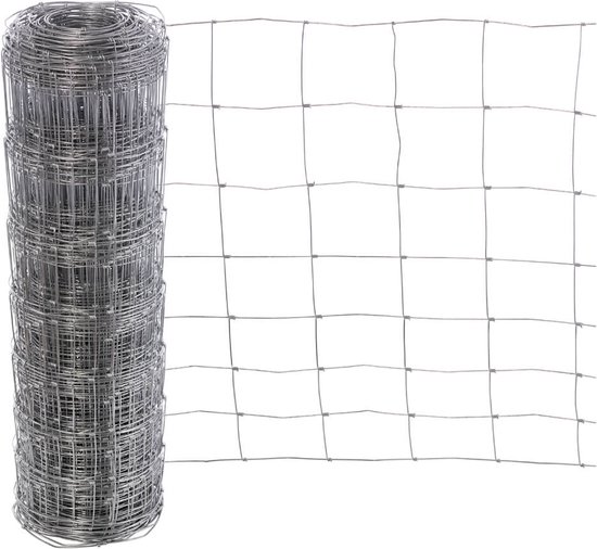 Schapengaas 80cm 15cm 2.40/3.00mm 50m Verzinkt zwaar | bol