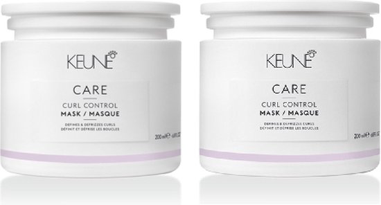 Keune - Curl Control - Mask 2 x 200ml | bol
