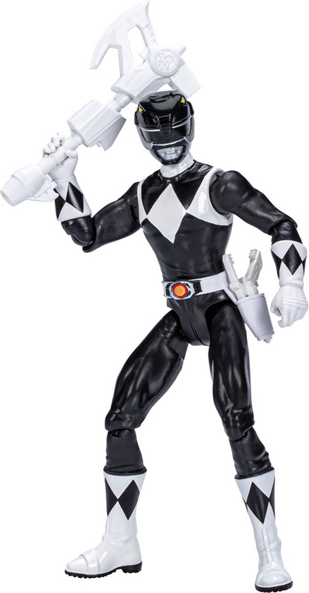 Power Rangers Action Figure Mighty Morphin Black Ranger 15 cm | bol.com
