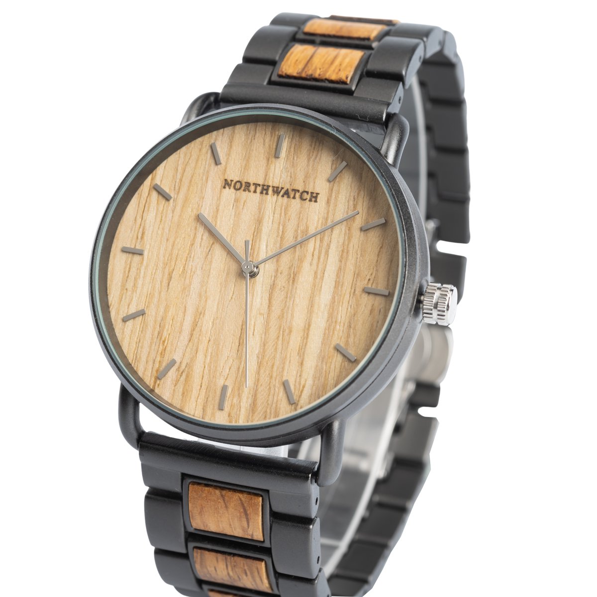 Northwatch official | Atlas | houten horloge heren | plant 3 bomen met ...