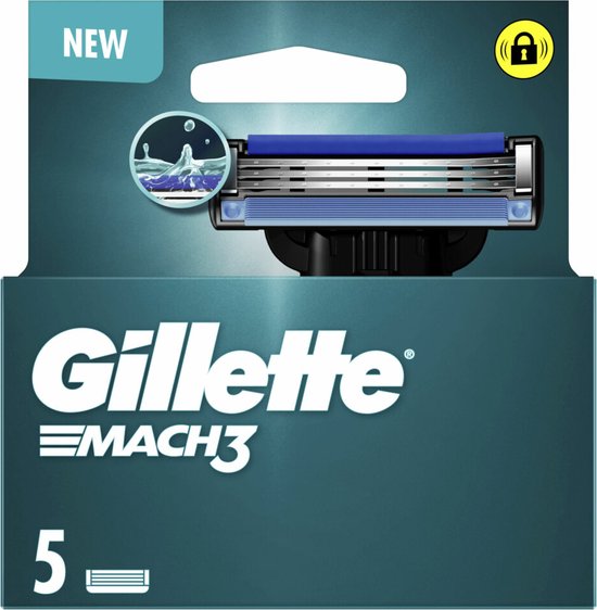 Gillette Scheermesjes Mach3 5 stuks | bol