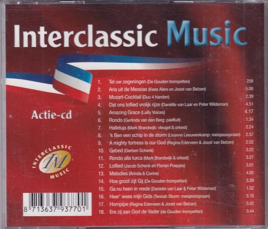 Interclassic Music Actie CD - Diverse artiesten, Diverse Artiesten | Muziek | bol.com