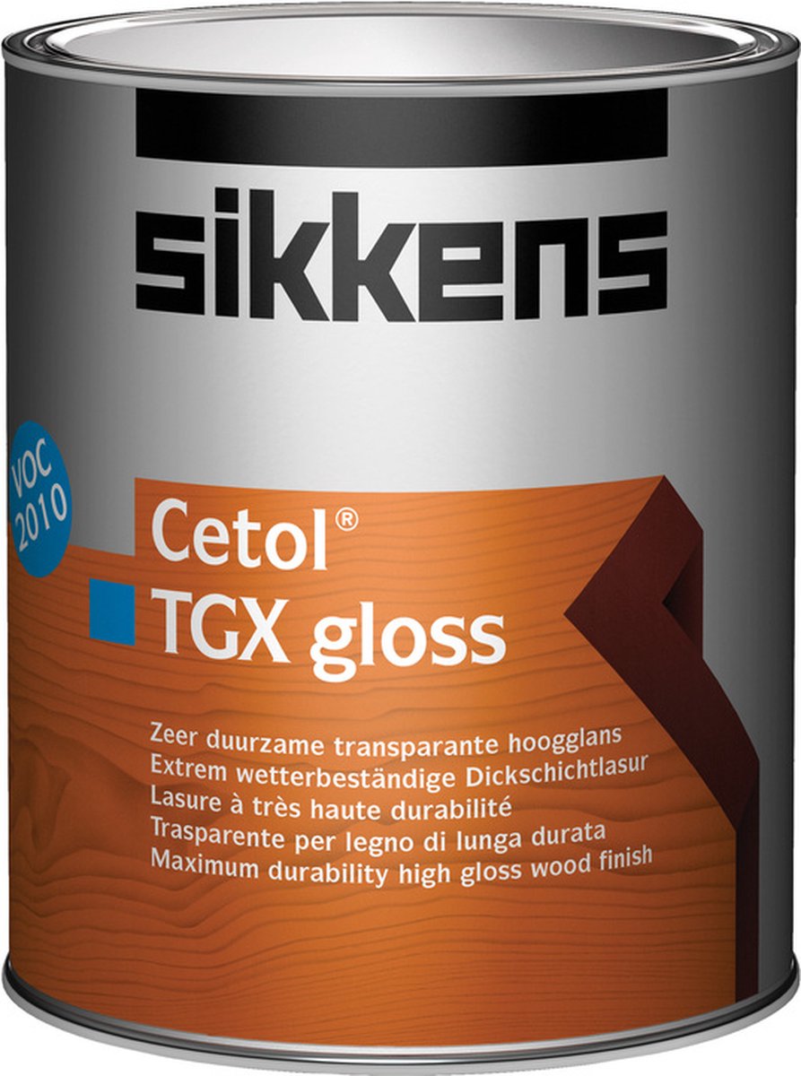 Sikkens Cetol Tgx Gloss Tc - Lakverf - Transparant - Buiten ...