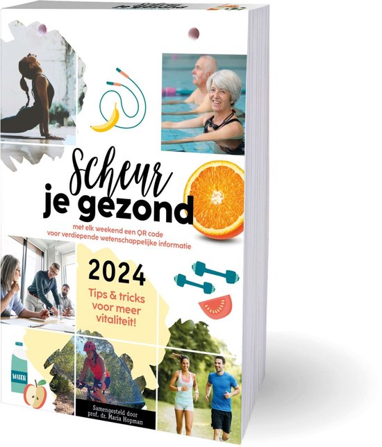 Scheur je gezond scheurkalender - 2024 | bol.com