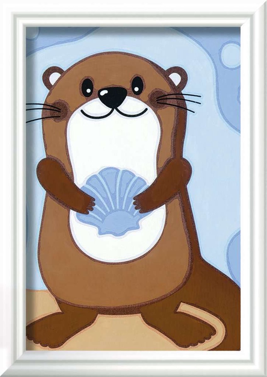 Ravensburger Schilderen op Nummer Otter - Hobbypakket | bol.com