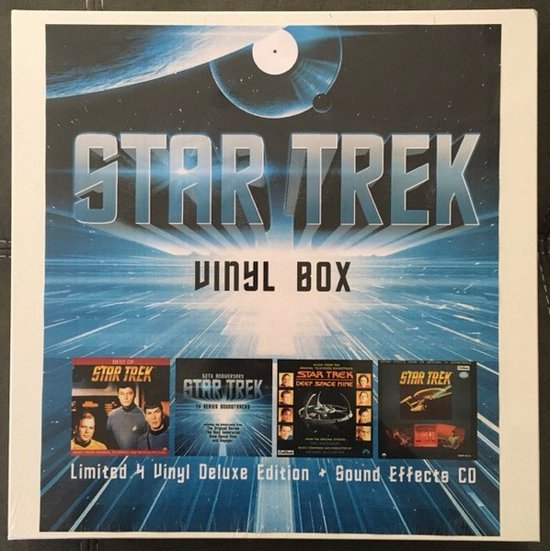 Various – Star Trek-Vinyl Box - Limited 4 Vinyl Deluxe Edition + Sound ...