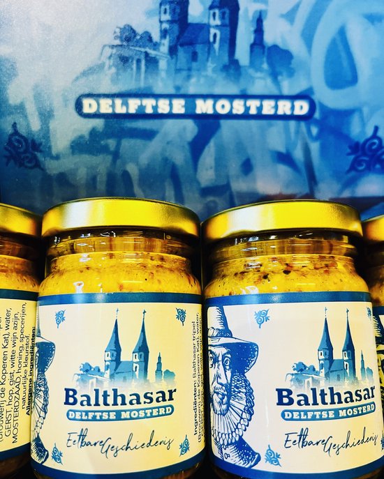 Balthasar - Delftse Mosterd - Eetbare Geschiedenis - 100 Gram | bol