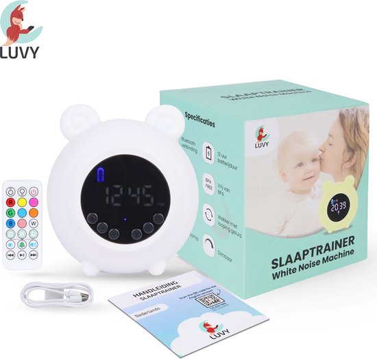 Luvy White Noise Machine - Witte Ruis Machine - Slaaptrainer ...