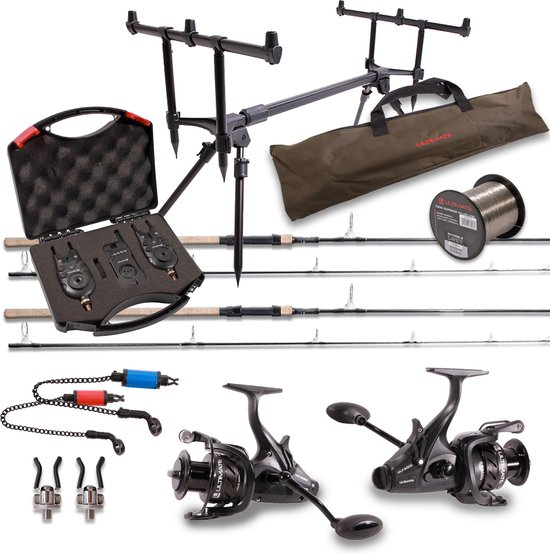 Ultimate Bionic High End Carp Set - 3.5lbs Cork handle | Karper set ...