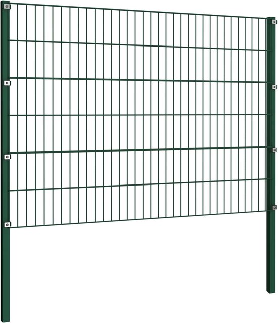 SchuttinMaison Exclusive - aneel met palen 1,7x1,2 m ijzer groen | bol.com