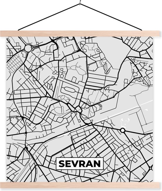 Porte-affiche avec Poster - Affiche scolaire - Carte - Sevran - Plan de ...
