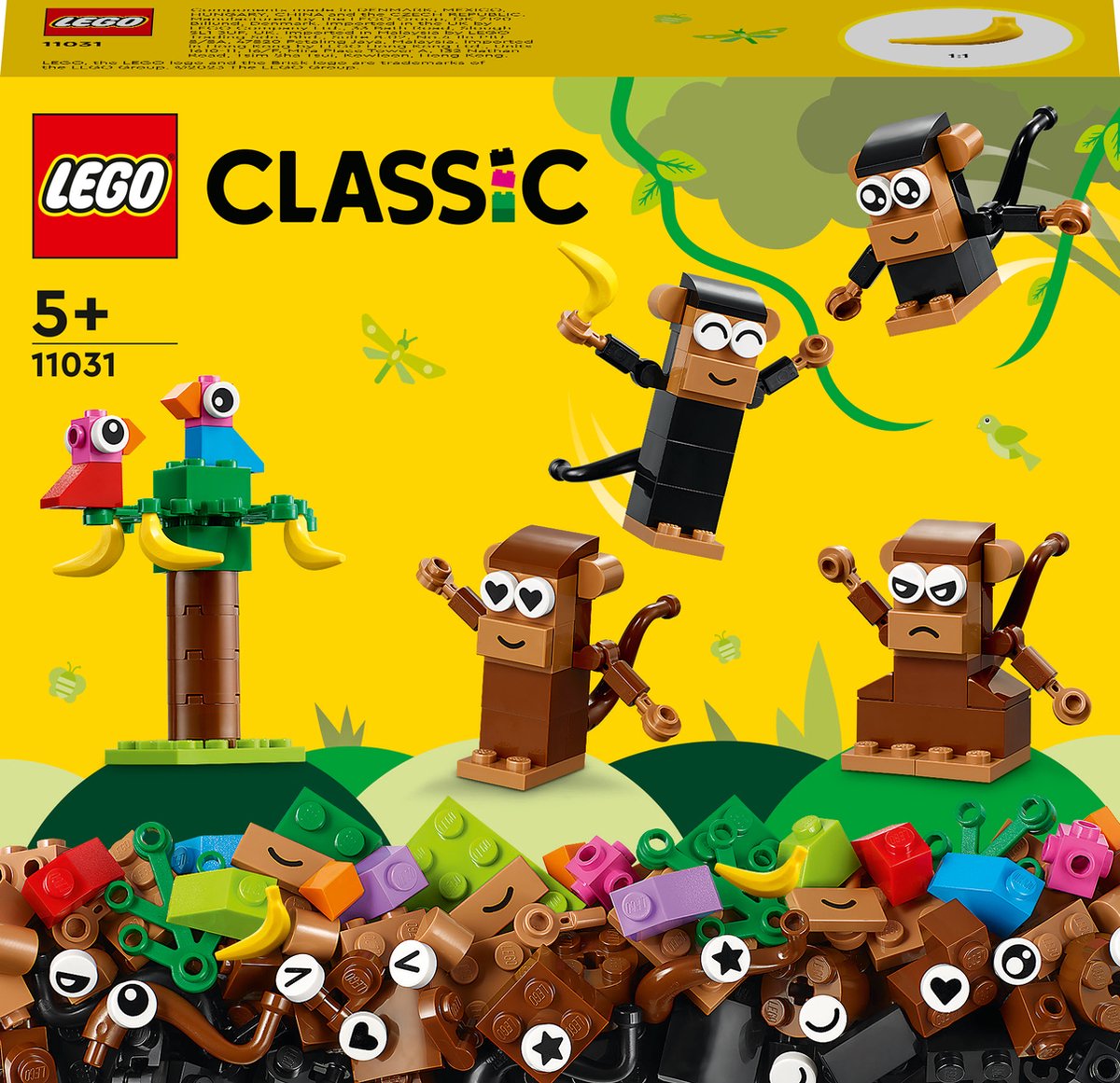 LEGO Classic 11031 - Creatief Spelen met Apen | bol