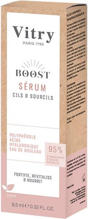 Vitry Boost Wimper- en Wenkbrauw Serum 9,5 ml | bol