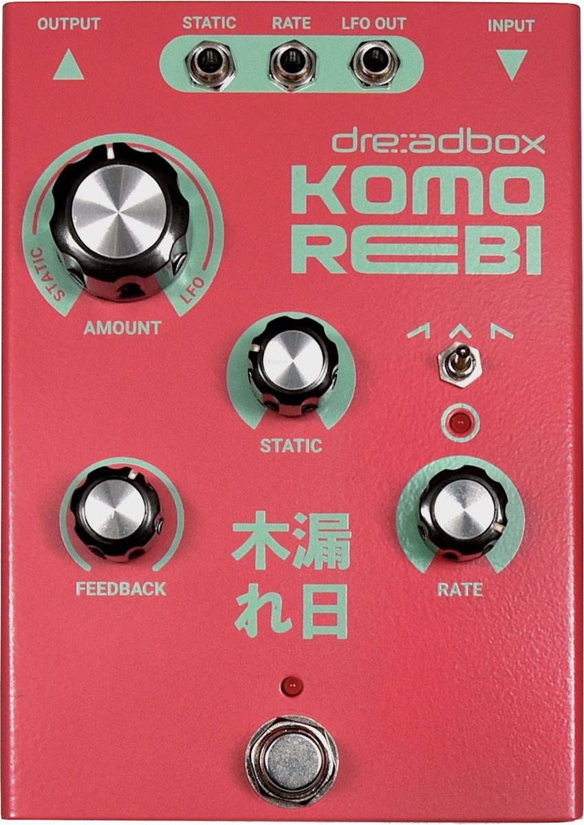 Dreadbox Komorebi - Modulation effect-unit voor gitaren | bol.com