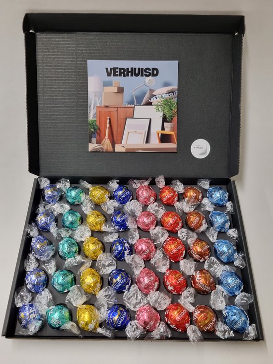 Chocolade Ballen Proeverij Pakket Groot | 40 stuks Lindt chocolade met ...
