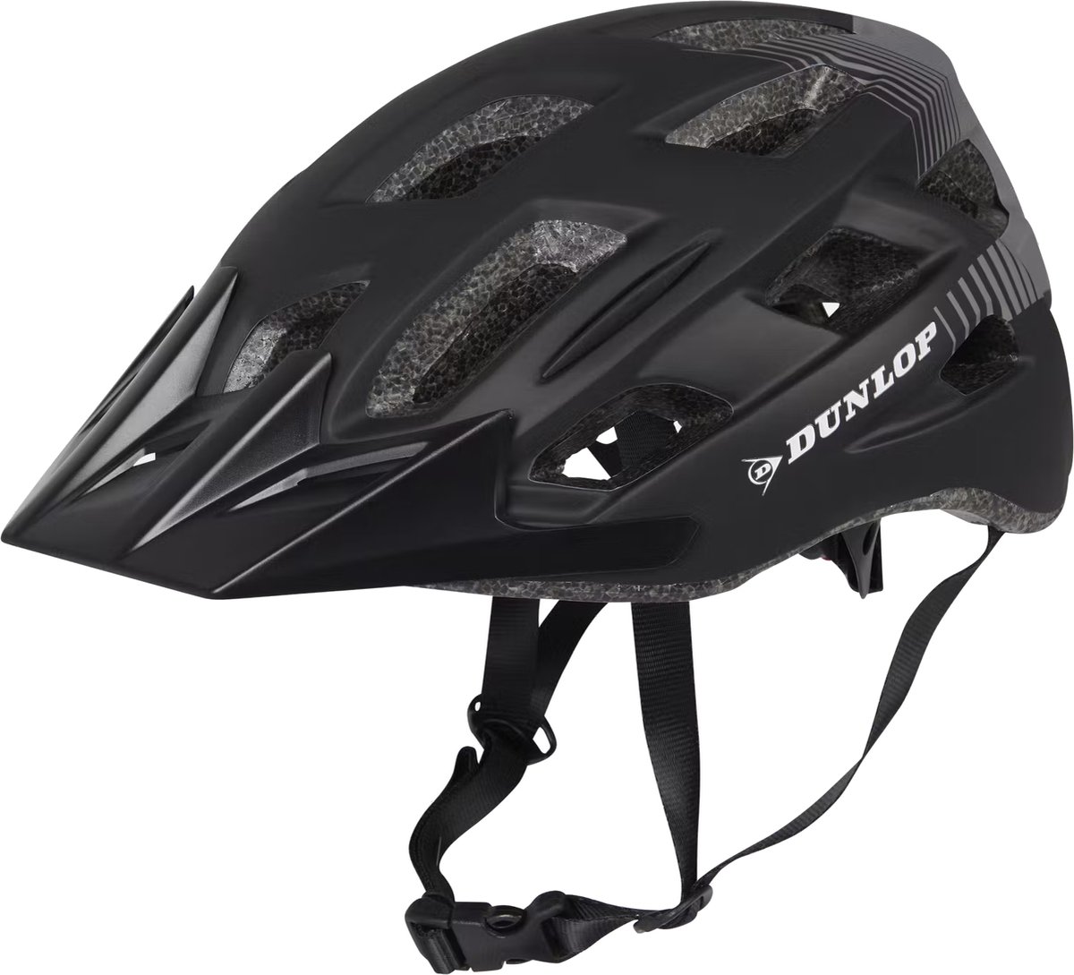 Dunlop Fietshelm met verlichting en afmeembare visor - verstelbaar | bol