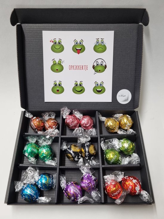 Chocolade Ballen Proeverij Pakket | Chocolade pakket met 9 ...