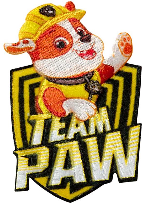 PAW Patrol - Team PAW Rubble - Patch | bol