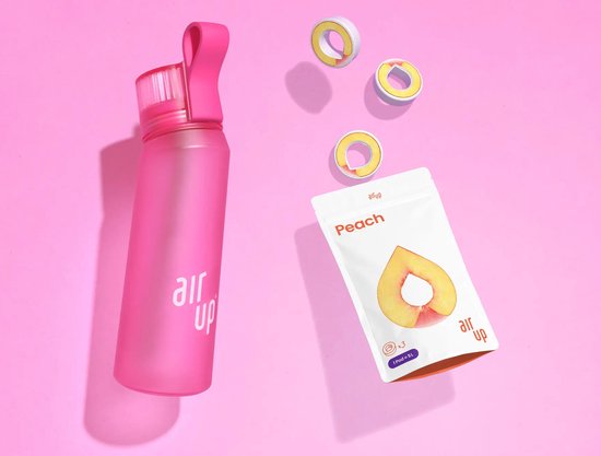 Air Up Drinkfles starterskit - Hot Pink - Inclusief 3 pods ...