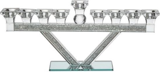 Crystal Menorah 37x16 cm | bol.com