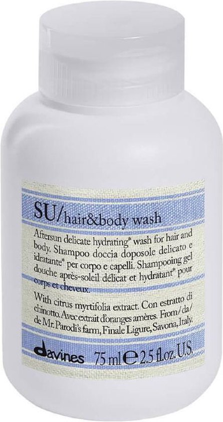 Davines SU Hair & Body Wash 75 ml | bol.com
