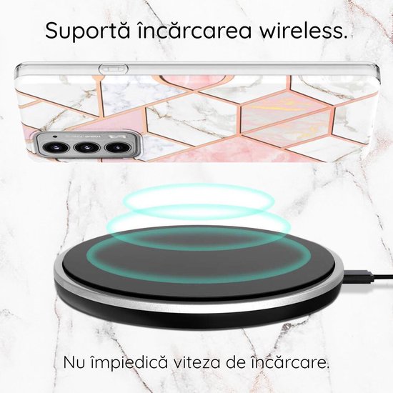 Techsuit - Marble Series - Apple iPhone 14 Pro Max - Green Hex | bol.com