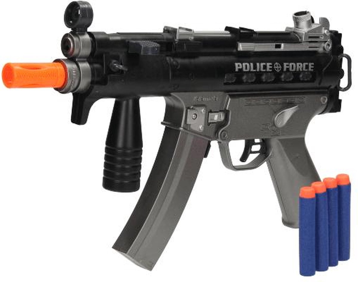 Toi-Toys - Pistool politie MP5K - met licht en geluid | bol