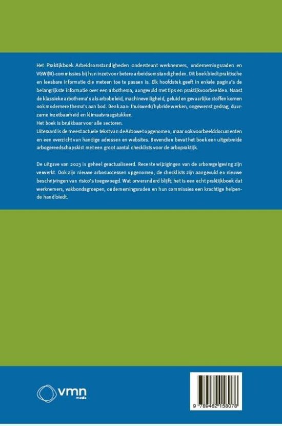 Praktijkboek arbeidsomstandigheden 2023 | 9789462158078 | Koen ...