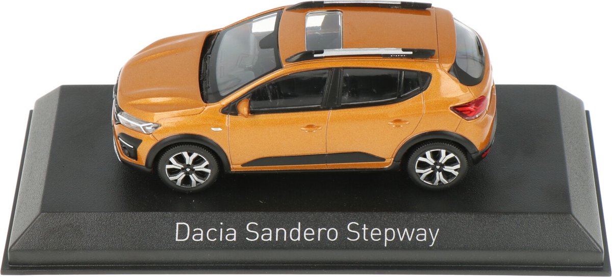 Dacia Sandero Stepway 2021 Atacama Orange - 1:43 - Norev | bol.com