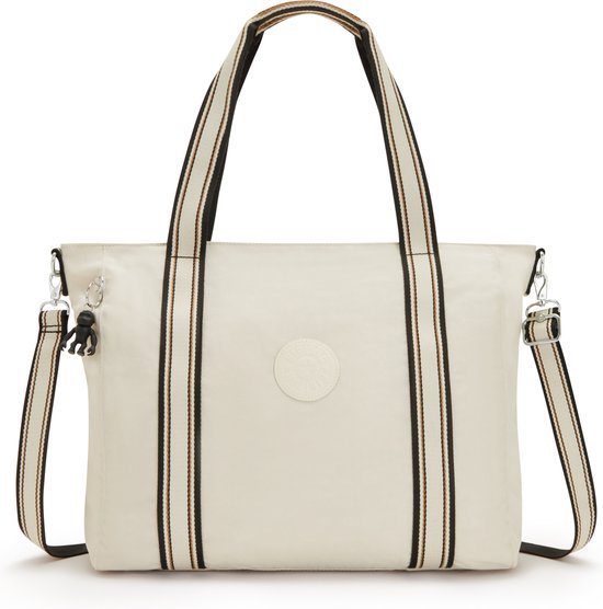 Kipling ASSENI Shopper - Light Sand | bol.com