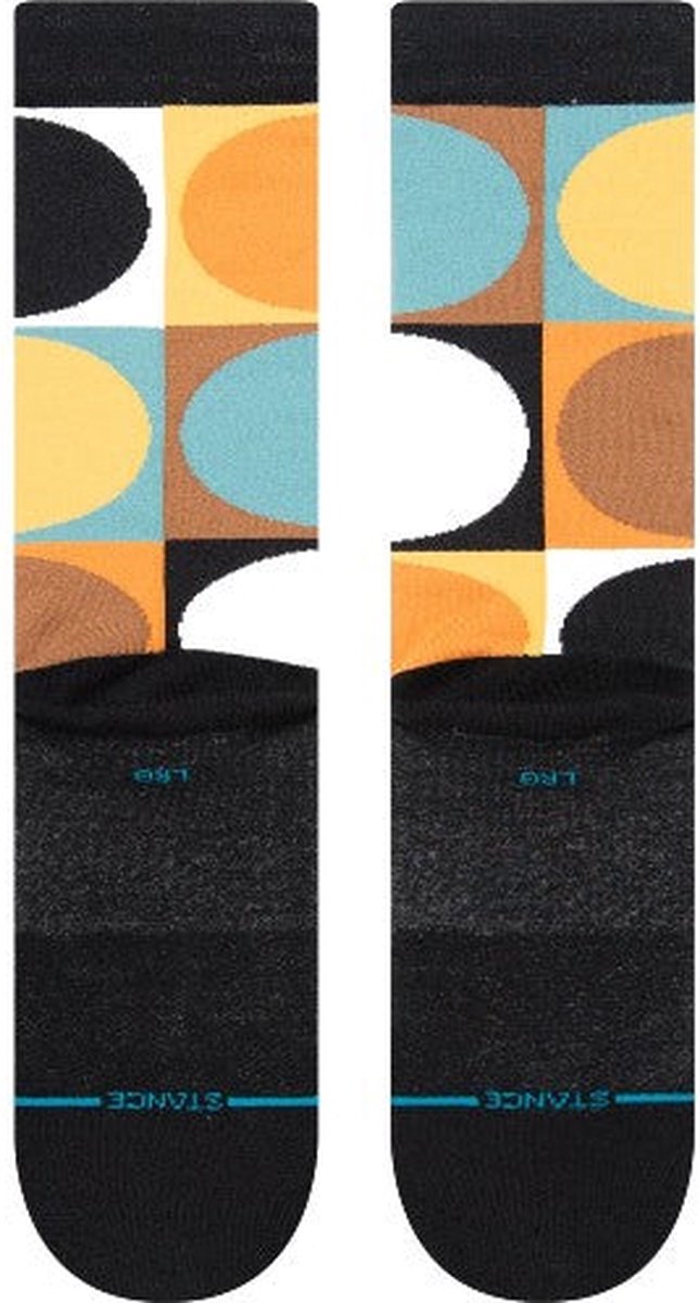 Stance Poka Poka Crew Sokken - Washed Black | bol.com
