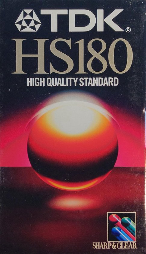 Videoband VHS TDK E 180 HS HH 2 Pack | bol.com