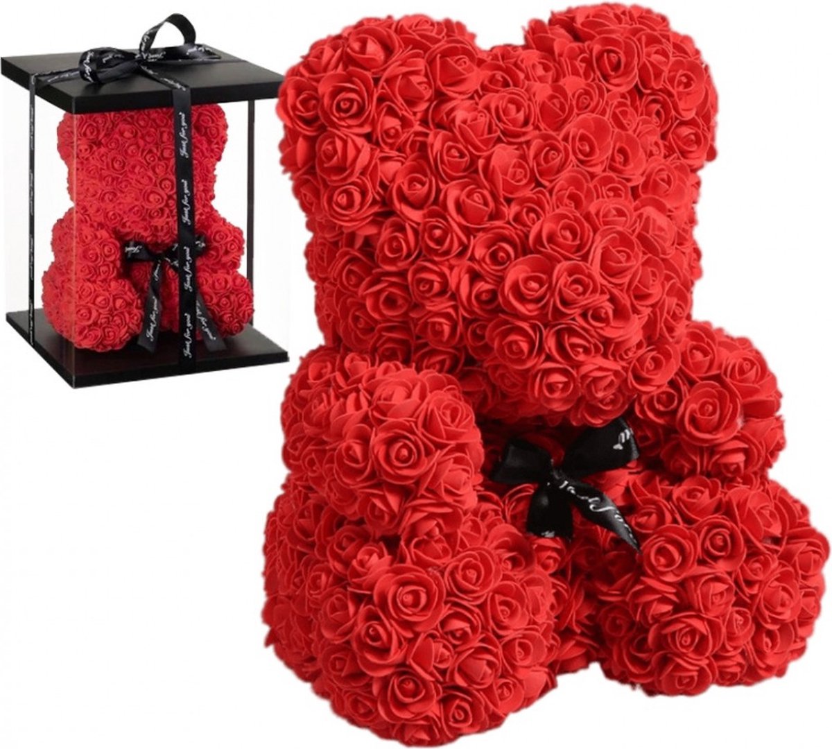 Rozen beer in geschenkdoos - Special edition - Rood - Rose bear ...