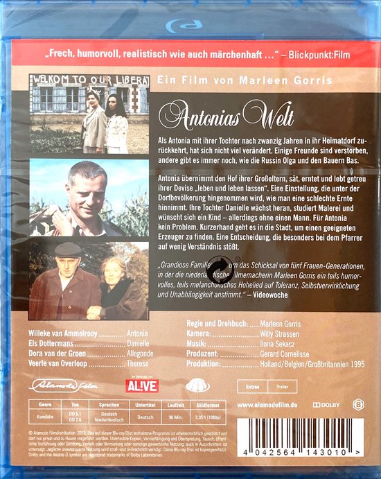 Antonia [Blu-ray] (NL gesproken) (Blu-ray), Willeke van Ammelrooy | Dvd ...