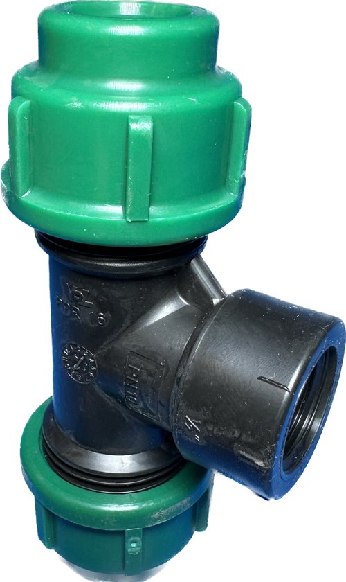 10x VDL tyleen T-stuk binnendraad 16 mm x 1/2'' x 16 mm | bol