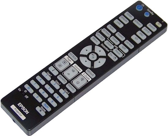 Afstandsbediening geschikt voor de EPSON PRO L1500UH beamer, vervangt 2173310 / 217331000 | bol